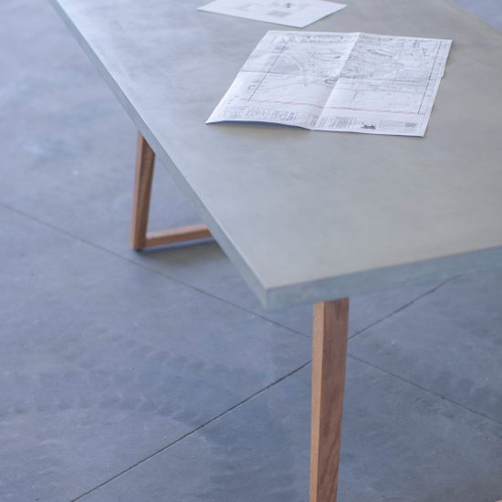 Concrete Table - Minimalistic design - InsideOut Concrete